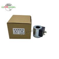 China 24V/12V ID 18MM High 40MM Solenoid Valve Coil for LG6225/6060/215 Excavator for sale