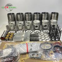 China OEM Mitsubishi Engine 6D22 6D22T Overhaul Kits Piston ME052792 Liner ME051633 Valve EX&IN ME051073 ME051063 for sale