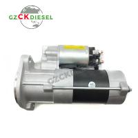 China Starter Motor 129953-77019 QDJ1403A for DX55W R60-7 DH60-7 DX607 Excavator for sale