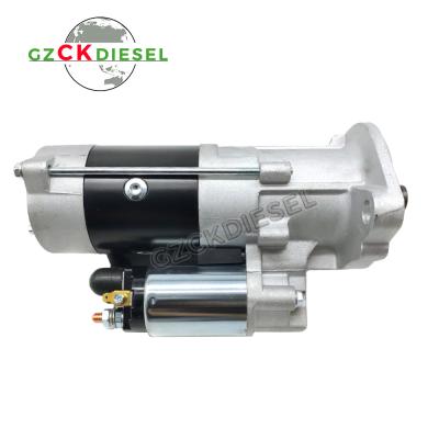 China Starter Motor 8971374781 M008T80371 QDJ2403B for 4JB1 Engine ZAX60 ZAX70 Excavator for sale