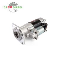 China Starter Motor M2T78381 QDJ2456F for 6D31 HD700 SK200 SH200 Excavator for sale