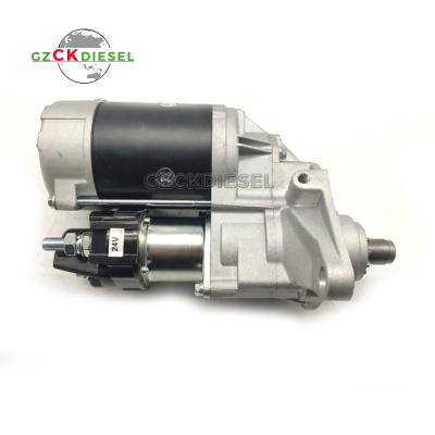 China Starter Motor QDJ2401F 0-24000-3041 for 6HK1 ZAX300 Excavator for sale