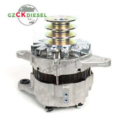 China Alternator 1812006032 1876182840 for Isuzu Engine 6HK1 6BG1 Hitachi Excavator ZX330 ZX200 for sale