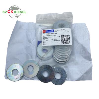 China Original Cylinder Head Cover Nut Seal Gasket T9000-1003209 for YC6T Marine Generator Set for sale