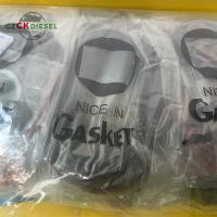 China Engine Overhaul Gasket Kit 6211-K1-0100 6211-K1-0102 Head Gasket Upper Gasket Lower Gasket for 6D140E-5 6D114E Engine PC750 Excavator for sale
