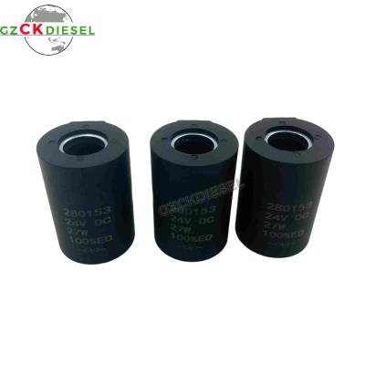 China Solenoid Valve Coil 280153 for EC360B EC380D EC240 Excavator for sale