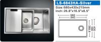 China Commercial Integrated Stainless Steel Kitchen Sink Stretching Basin ODM for sale