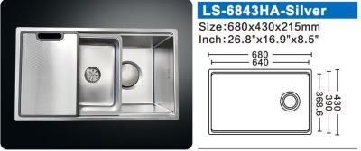 China Commercial Integrated Stainless Steel Kitchen Sink Stretching Basin ODM for sale