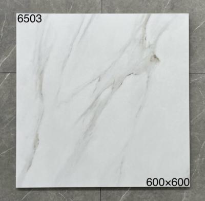 China 600X600 Non Slip Modern Cement Style Bathroom Ceramic Floor Tiles for sale