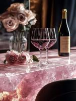 China High Gloss Transparent Resin Reception Desk Corporate Office Bank Furniture Luxury Epoxy Clear Crystal Dining Table for sale