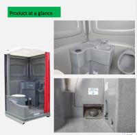 China Wholesale Outdoor HDPE Prefab Plastic Portable Toilet Cabin Modern Chemical Toilet UV-proof Public Toilet Cabin Modern Mobile WC Mobile Toilet for Outdoor Events for sale