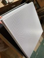 China 600x600 Suspended Aluminum Gypsum Ceiling Board Panels Perforated for sale