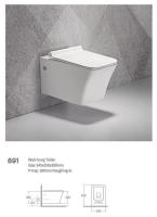 China Wall Hung Bathroom Sanitary Ware Washdown Floating Toliet Bowl Closestool for sale