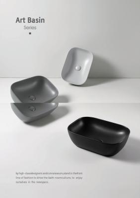 China Colored Countertop Lavabo Ceramic Hand Wash Basin Toilet sink For Bathroom for sale