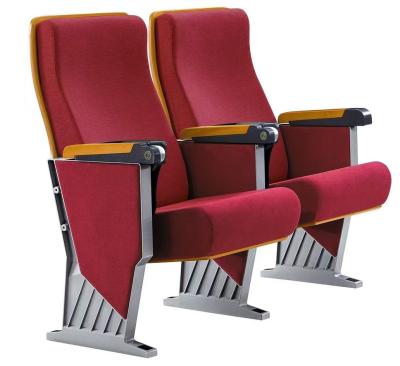 China Fabric Auditorium Lecture Hall Seating Chairs Furniture With Tablet Foldable for sale