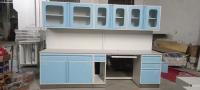 China Steel-Made Anti-Corrosion Hospital Treatment Room Furniture Includes Treatment Cabinets and Tables for sale