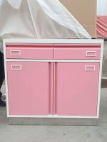 China Steel-Made Anti-Corrosion Hospital Treatment Room Furniture Includes Treatment Cabinets and Tables for sale