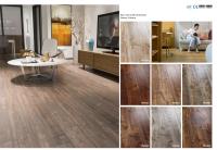 China Waterproof Laminated Hdf Engineered Wood Flooring Grey 8mm for sale