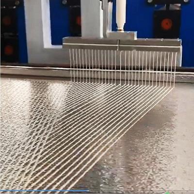 China 2 Component PUR Adhesive Extruder Spraying Machine for SIPs Fabrication of Composite Panels for sale