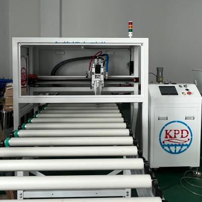 China Rockwool Sandwich Panel Gluing PUR Bonding Machine with Video Outgoing-Inspection for sale