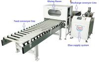 China Clean Room Stainless Steel Doors Gluing Machine Production Line 550KG for LED Lights for sale