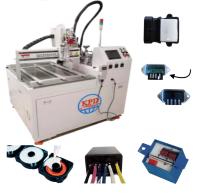China Silicone RTV2 Part Resin Liquid Filling Machine with Gluing Machine and Meter Mix Pump for sale