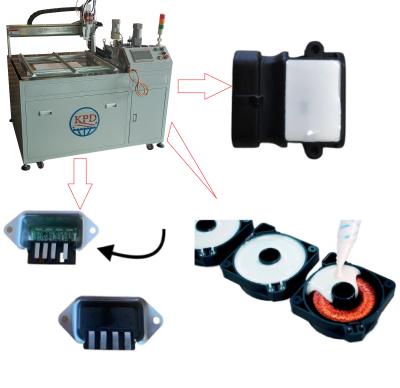 China Automatic Control Polyurethane Potting Machine for Sensor Relay Capacitor and Filter for sale