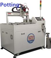 China 3 Axis XYZ Resin and Hardener AB Glue Pouring Potting Machine for Case Packaging Easy for sale