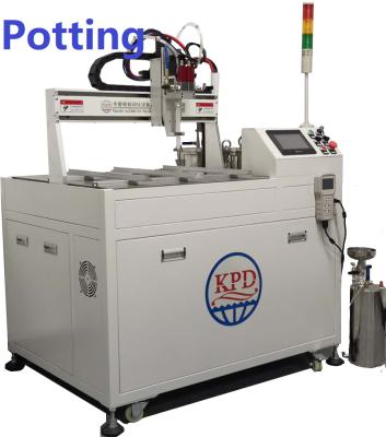 China 3 Axis XYZ Resin and Hardener AB Glue Pouring Potting Machine for Case Packaging Easy for sale