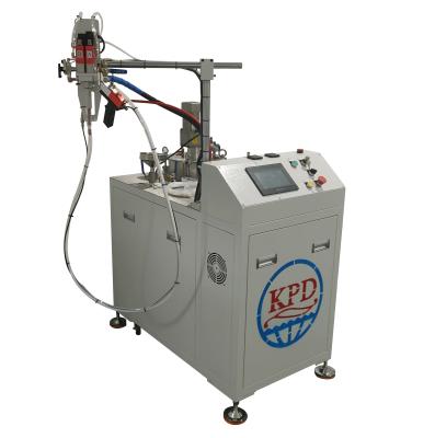 China High Precision Semi-Auto Two Component Glue Mixing Machine for AB Polyurethane Dispensing for sale