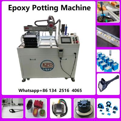 China 2 Part Bi-Component Ab Part Silicone Epoxy Polyurethane Glue Potting Machine for sale