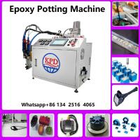 China 2 Part Bi-Component Ab Part Silicone Epoxy Polyurethane Glue Potting Machine for sale