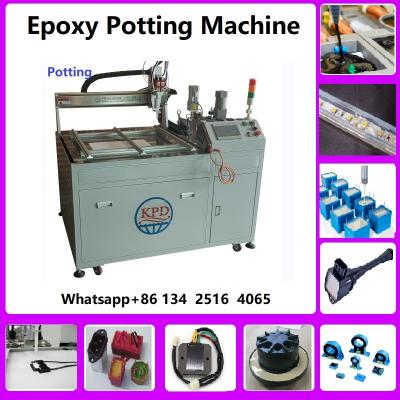 China Doming Small Dose Ab Epoxy Automatic High Viscosity Glue Two Component Mixing And Dispensing Machine for sale