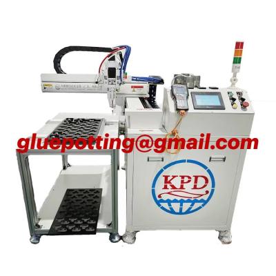China Epoxy PU Dispensing Machine 3D Sticker Epoxies Doming Machine High Efficiency Manufacturing Production Line for sale
