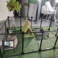 China 12 Panels Visible Fence Pet Acrylic Dog Playpen for REPTILES Customized Thickness 3mm for sale