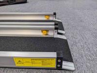 China Barrier-Free Ramp for Wheelchair Users in Shopping Malls Telescopic and Aluminum Alloy for sale
