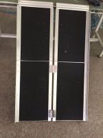 China 36cm Foldable Portable Aluminum Mobility Scooter Ramp for Home Steps Stairs Doorways Curbs for sale