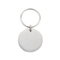 China Personalized Pet Tag Stainless Steel Circle Engraved Name ID Collar for Dog Cat Gift for sale