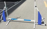 China Aluminum Dog Agility Hurdle Wings for Sustainable Pet Training and Eco-Friendly Design for sale