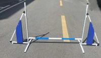 China Aluminum Dog Agility Hurdle Wings for Sustainable Pet Training and Eco-Friendly Design for sale