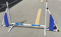 China Aluminum Dog Agility Hurdle Wings for Sustainable Pet Training and Eco-Friendly Design for sale