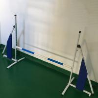China Aluminum Dog Agility Steel Pole Jump Pet Training Equipment for 20 GP Loading 70 Sets for sale