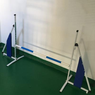 China Aluminum Dog Agility Steel Pole Jump Pet Training Equipment for 20 GP Loading 70 Sets for sale