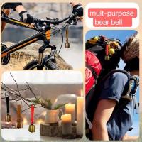 China Sustainable Outdoor Safety Bear Bell For Hikers Essential Tool For Camping And Hiking for sale