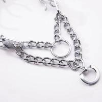 China Customer Size Classic Stainless Steel Detached Choke Pinch Prong Dog Training Collar for sale