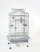 China Large Size Wear-Resistant Metal Steel Parrot Cage Super Luxury Pet-Friendly Breed House for sale