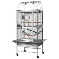 China Large Size Wear-Resistant Metal Steel Parrot Cage Super Luxury Pet-Friendly Breed House for sale