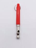 China Simple Recall Bark Training with Pink Ultrasonic Dog Whistle and Adjustable Lanyard for sale