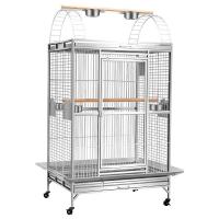 China Quadrate Metal Bird Cage for Large Pet Parrots 40 HQ Loading 168 Sets Bird Breeding for sale