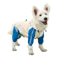 China Solid Waterproof Dog Poncho for Small Medium Dogs Cats Reflective Raining Jacket Fall for sale